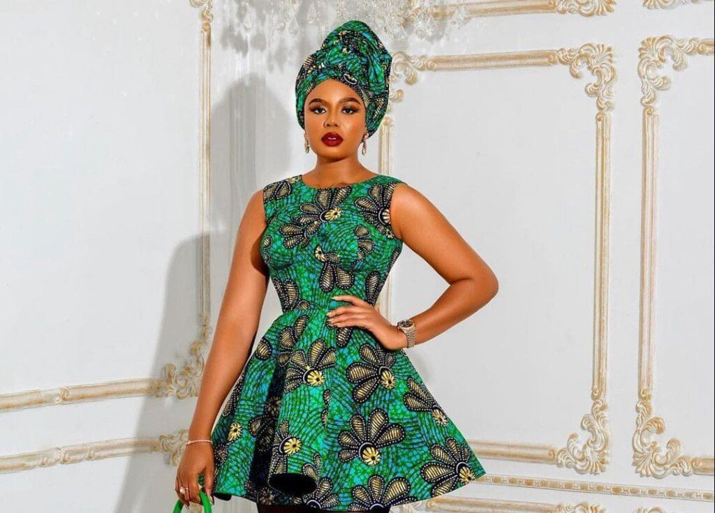 Fashion Statement: Nancy Isime Slays a Monochromatic Ankara Look at ...