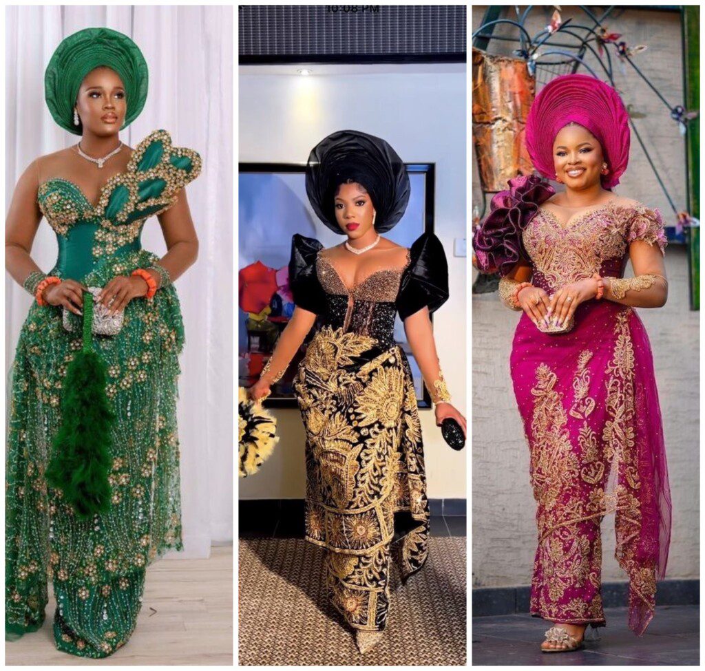 Elegant George Wrapper Outfit Inspirations for Chic Igbo Brides | GlamCityz