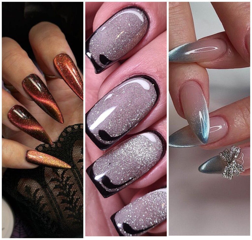 7 Beautiful Fall Cat Eye Nails Designs to Spice Up Your Look For This ...