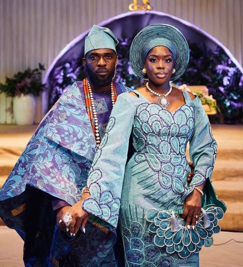Love in Color: Vibrant Yoruba Wedding Outfit Inspirations for Couples ...