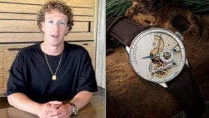 Mark Zuckerberg Wears $900,000 Watch to Announce End of Meta Fact ...