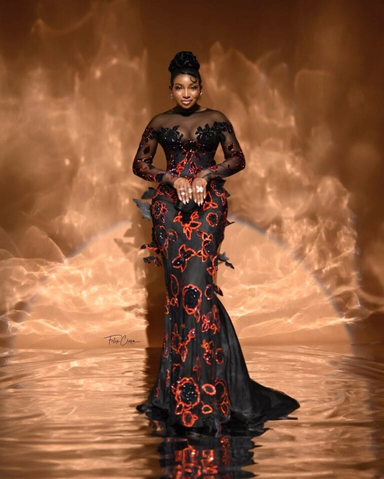 Celebrities Slayed The AMVCA 2025 Red Carpet With Daring Fashion ...