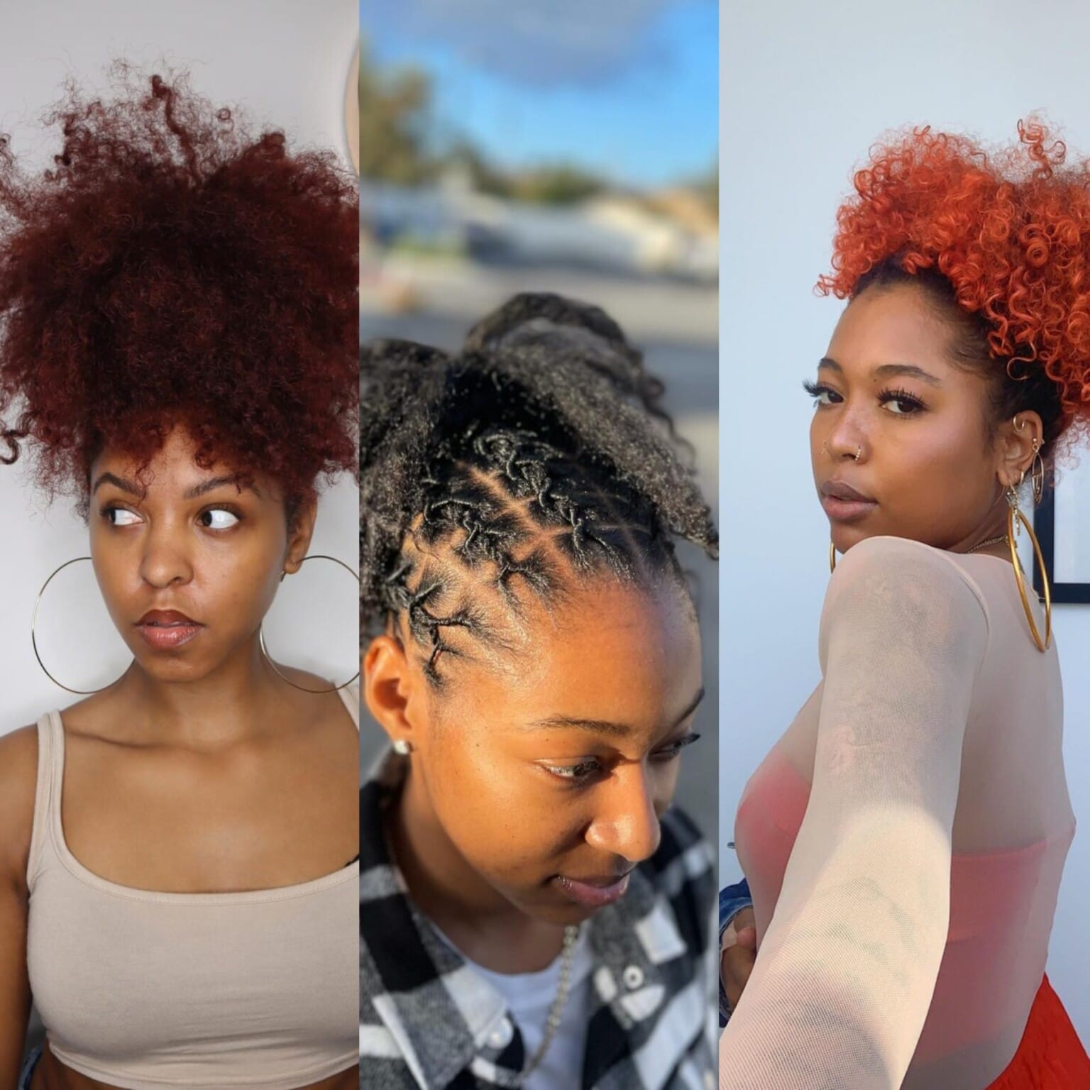 7 Pineapple Updo Hairstyles That Prove Natural Hair Is the Ultimate ...