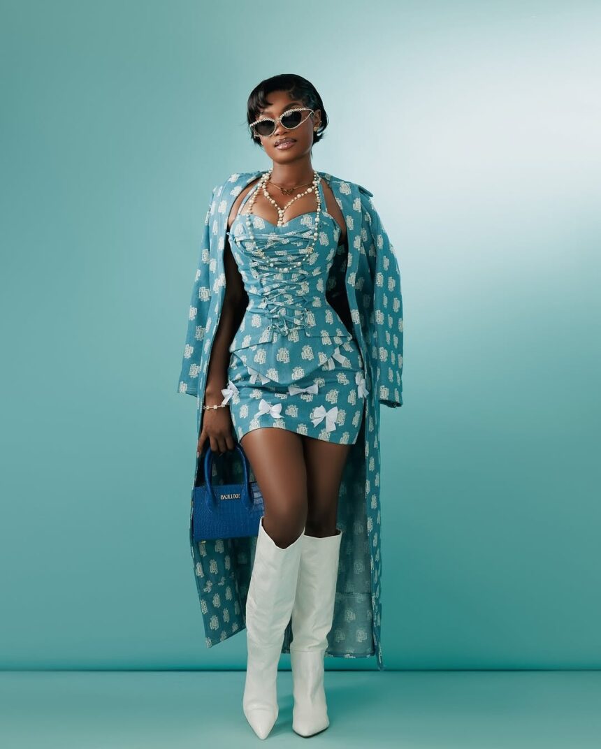 A Stunning Denim Affair: Celebrities Light Up the Olori Ebi Party with ...
